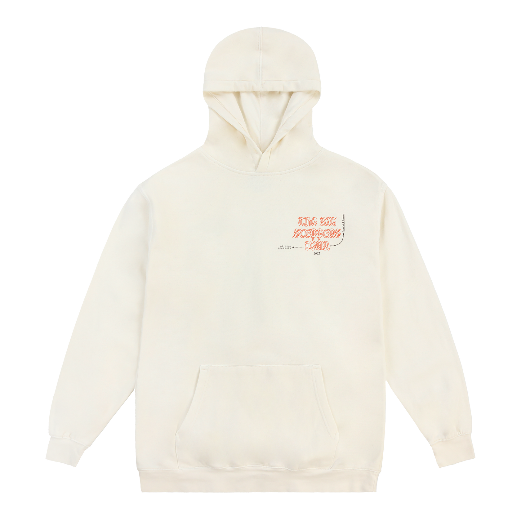 oklama Tour Hoodie Off-White – PG Lang