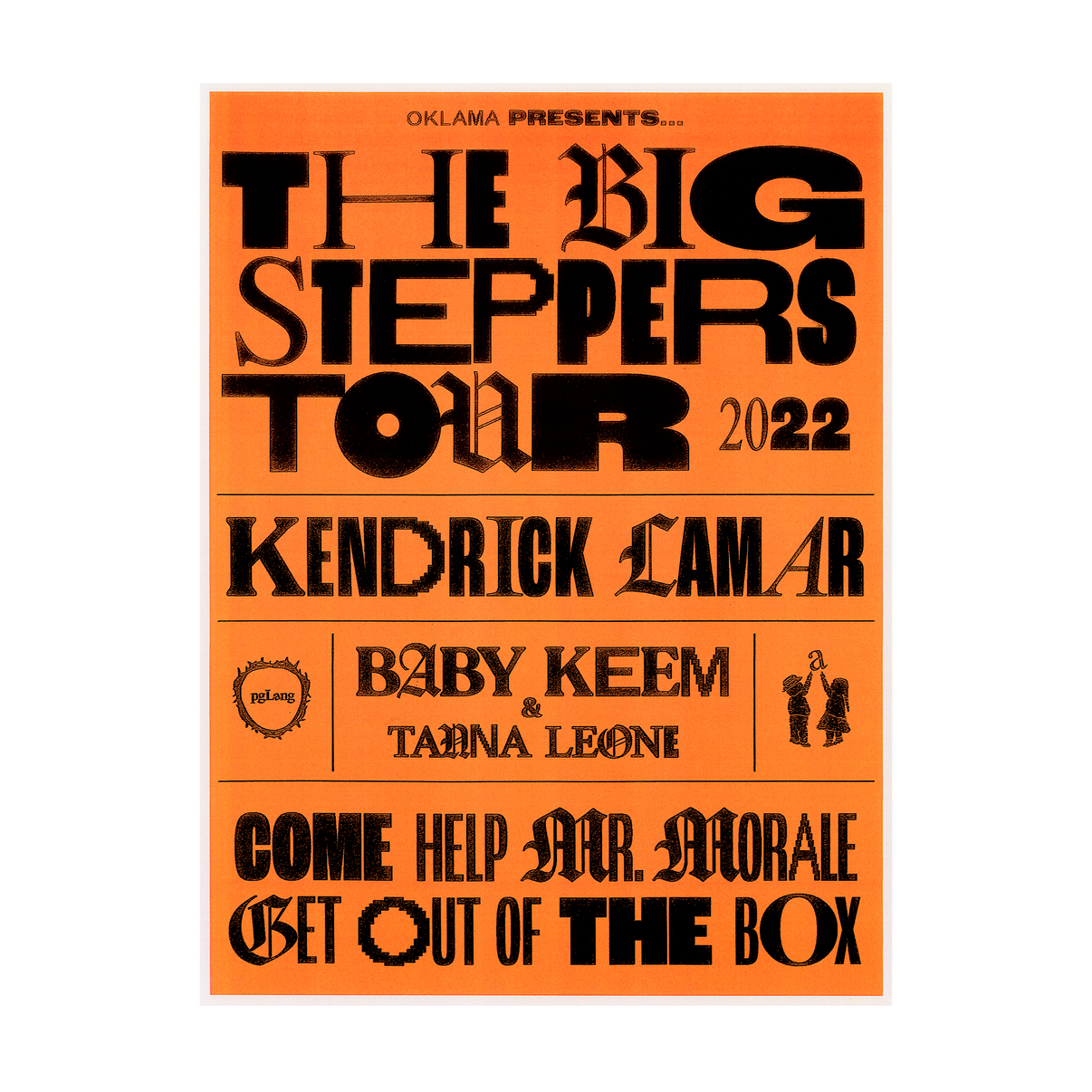 oklama Tour Poster – PG Lang